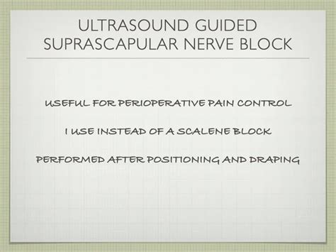 Don Buford Md On Linkedin Why I Block The Suprascapular Nerve In Front Medial To The… 11