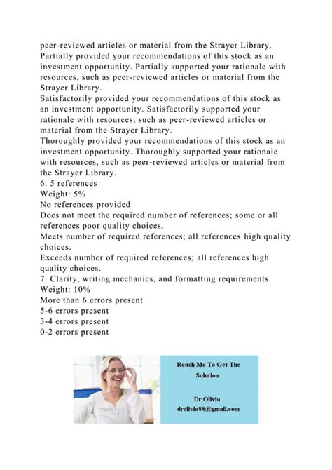 Fin 534 Week 9 Assignment 1assignment 1 Financial Research Repordocx