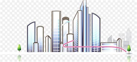 卡通手绘城市建筑PNG图片素材下载 图片编号yondjzpm 免抠素材网