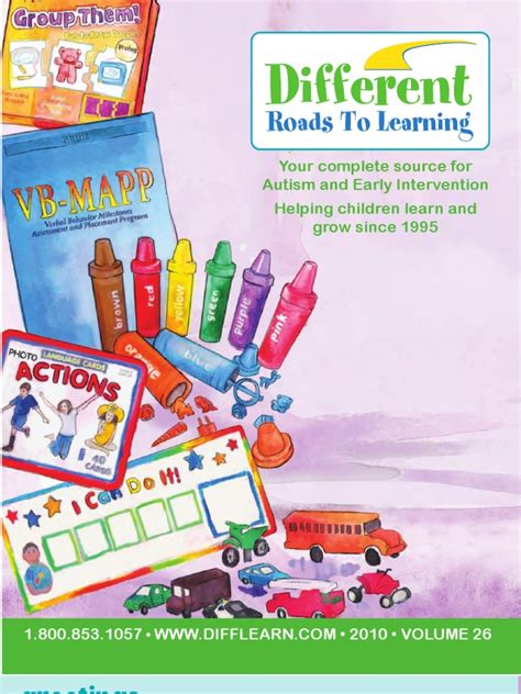 Different Roads To Learning Catalog Autism Autism Spectrum