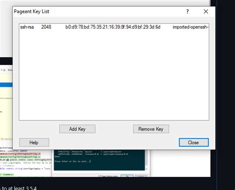 GitExtensions Not Using SSH Key For Authentication Fallsback To Basic Credential Authentication