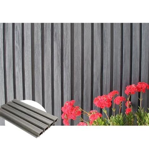 Composite Batten Cladding Plank Ash Grey