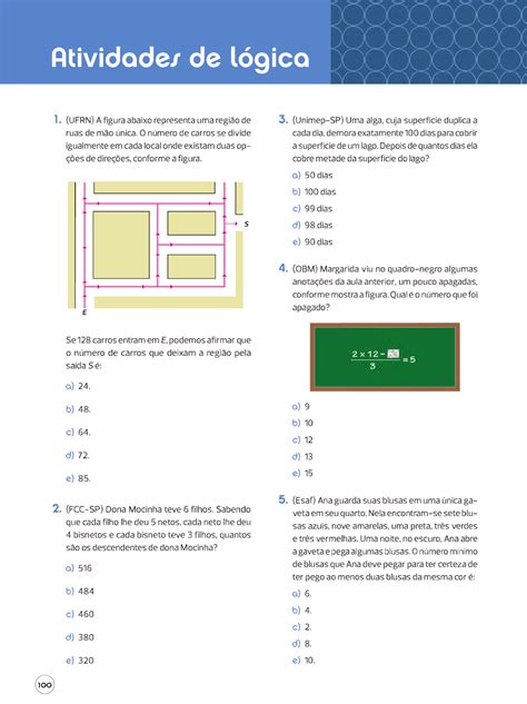 Exercicios De Matematica Logica Braincp