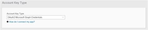 Oauth2 Microsoft Graph Credentials
