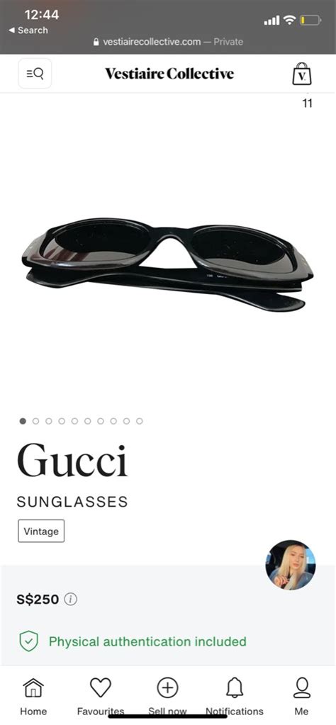 Vintage Gucci Sunglasses Shades Not For Fussies Original Vintage