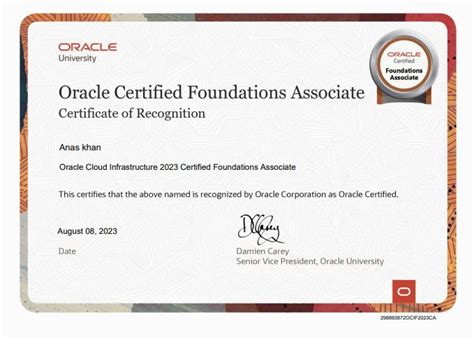 Anas Khan On Linkedin Oraclecloudinfrastructure