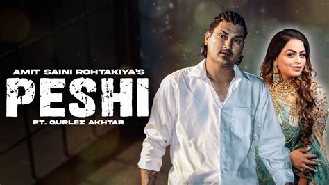 Amit Saini Rohtakiya Peshi Ft Gurlez Akhtar Song Announcement New Haryanvi Song RP