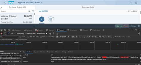 Fiori Po Approver App Accept And Reject Button Cus Sap Community