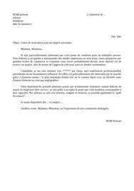 Modele Lettre De Motivation Lidl