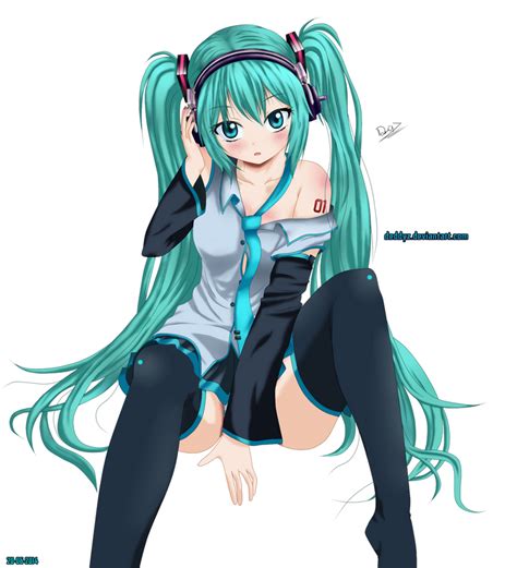 Hatsune Miku Sexy Render Image By Deddyz On Deviantart