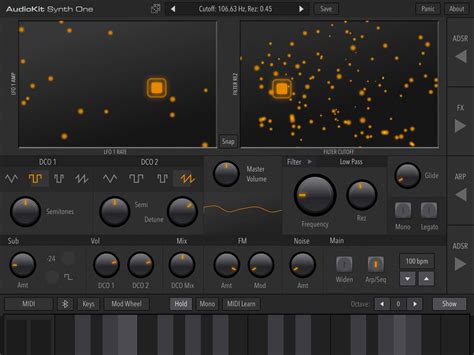 Audiokit Synth One Open Source Ios Synthesizer Now Available
