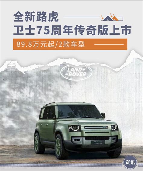89 8万元起 2款车型 路虎卫士75周年传奇版上市 知乎