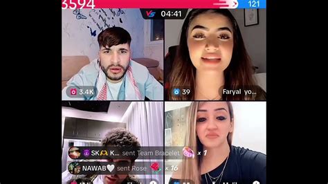 Wali Ullah ️🫶live Funny Tik Tok Video💕 Gul Chahat😂 Faryal Yo💕 Malika