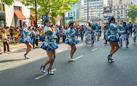 People Bolivian Celebrate The Entire Culture And Traditions Of The