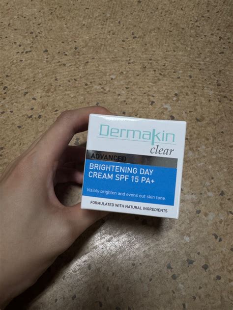 Dermakin Advanced Brightening Day Cream Spf 15 Pa Beauty And Personal