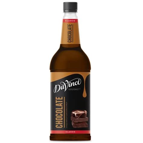 Sirope Chocolate Davinci Gourmet Classic 1l Sabor Premium