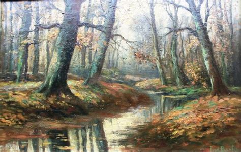 Piet Bouter 1887 1968 Herfstbomen Aan Het Water Catawiki