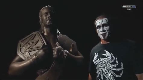 Sting Destroys Seth Rollins Statue Raw 7 Sept Youtube