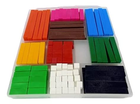 Regletas Cuisenaire Plástico 171 Piezas