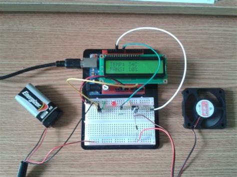 Arduino Fan Speed Controlled By Temperature Artofit