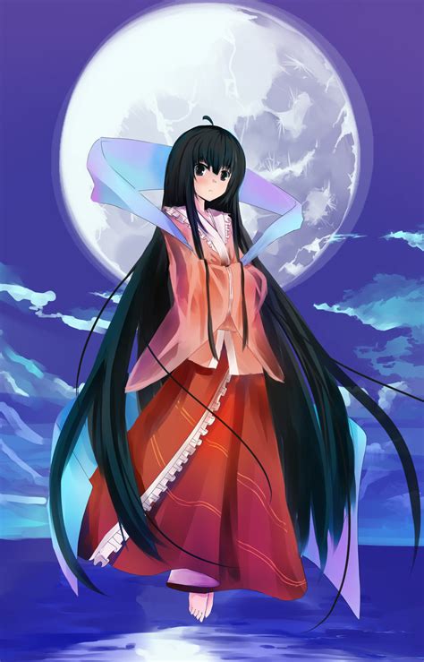 Houraisan Kaguya Touhou Drawn By Baraen Danbooru