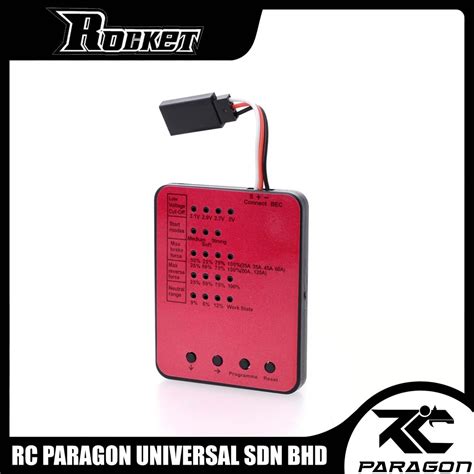 Surpass Hobby Led Esc Program Card Programming Electronic Speed