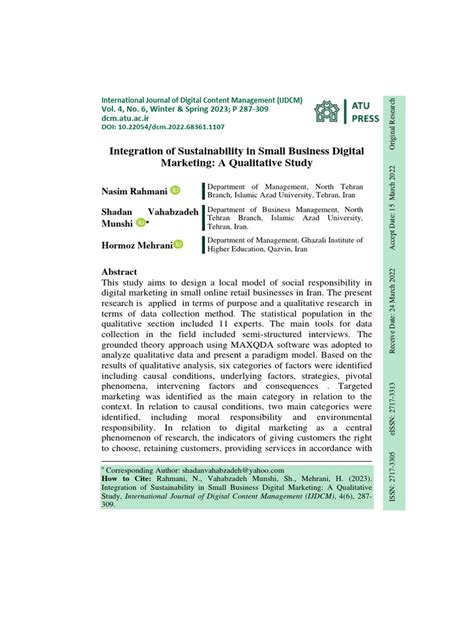 dcm volume 4 issue 6 pages 287 309 pdf sustainability marketing