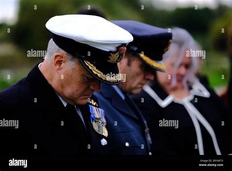National Memorial Arboretum Uk 14th Oct 2021 Members Of The Armed