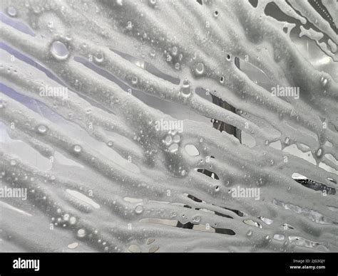 Abstract Background View Through Windshield Of A Car Going Through