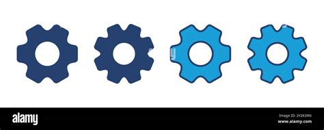 Setting Icon Vector Cog Settings Icon Symbol Stock Vector Image And Art Alamy