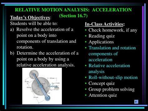 Ppt Absolute Motion Analysis Section 16 4 Powerpoint Presentation Free Download Id 395540