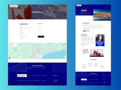 Canadian Immigration Company Website Design And Development Grewdev