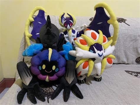 Solgaleo Lunala Necrozma And Cosmog Pokemon Bundle Hobbies And Toys