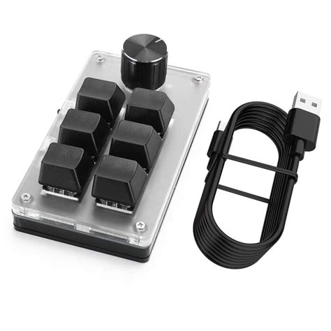 Teclado Macro ProgramaciÓn 6 Teclas 1 Botón Con Botón Personalizado Para El Eur 29 27 Picclick Es