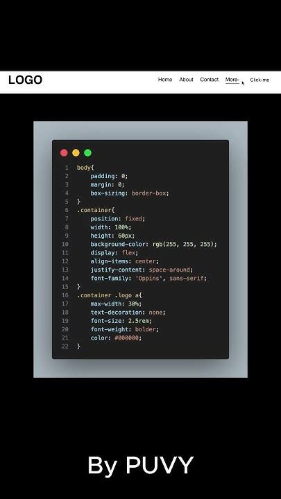 Hover Navigation Bar Using Html Css Youtube