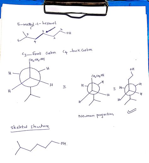 [solved] 13a Draw The Correct Skeletal Structure Of 5 Methyl 1 Hexanol Course Hero