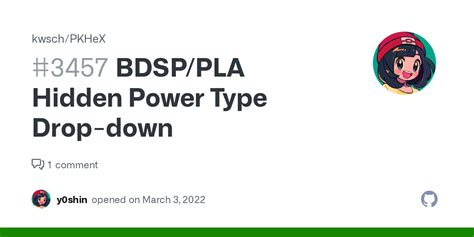 bdsp pla hidden power type drop down · issue 3457 · kwsch pkhex · github