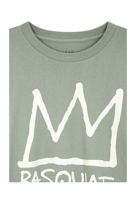 Gap Adults갭 남성 Basquiat 프린트 티셔츠 Sivillage 에스아이빌리지