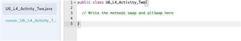 Solved Instructions Write Two Public Static Methods In The