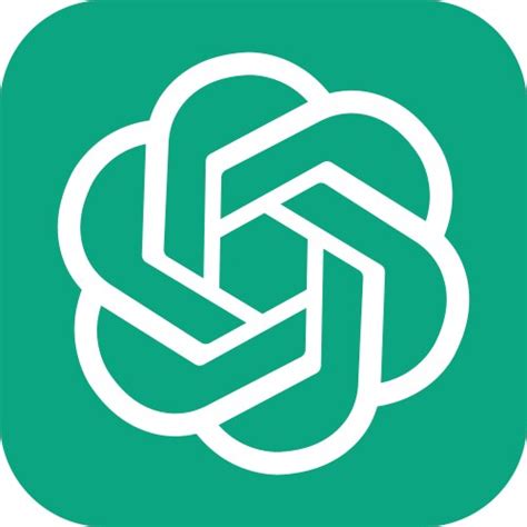 Chatgpt Logo Open Ai Icon With Chatbot Artificial Vector Image