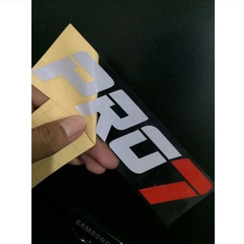 Stiker Cutting Logo Timbul Pro7 Lazada Indonesia