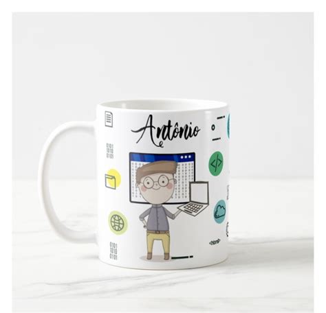 Caneca Programador Presente Criativo Empresa De Tecnologia Elo7