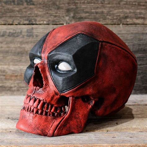 Deadpool Skull 3d Model Ready To Print Obj