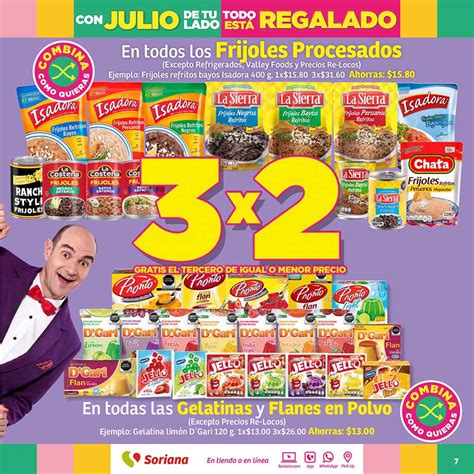 Folleto Soriana Julio Regalado 2023 Del 1 Al 7 De Junio