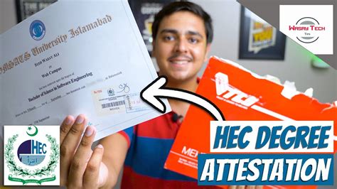 HEC Degree Attestation Through Courier Complete Guide How To Get