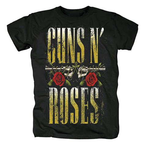 Guns N Roses Band Tees Us Metal Punk Rock T Shirt Wishiny