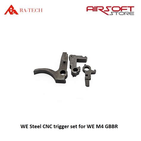 Ra Tech We Steel Cnc Trigger Set For Scar Gbbr Airsoft Store