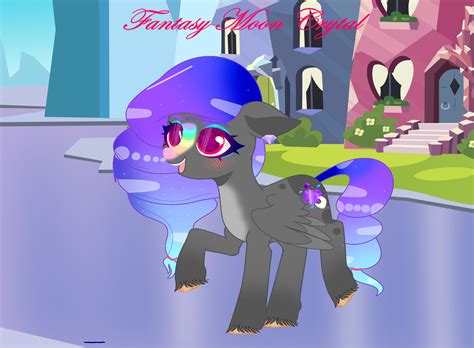 Fantasy Moon Crystal Adopt Open By Galaxydiamontyyt On Deviantart