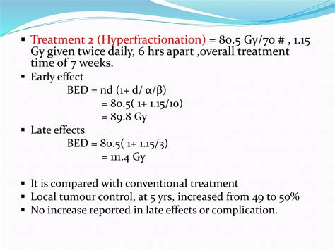 Linear Quadratic Model Ppt PPT