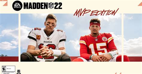 Tom Brady And Patrick Mahomes Share The Madden Nfl 22 Cover